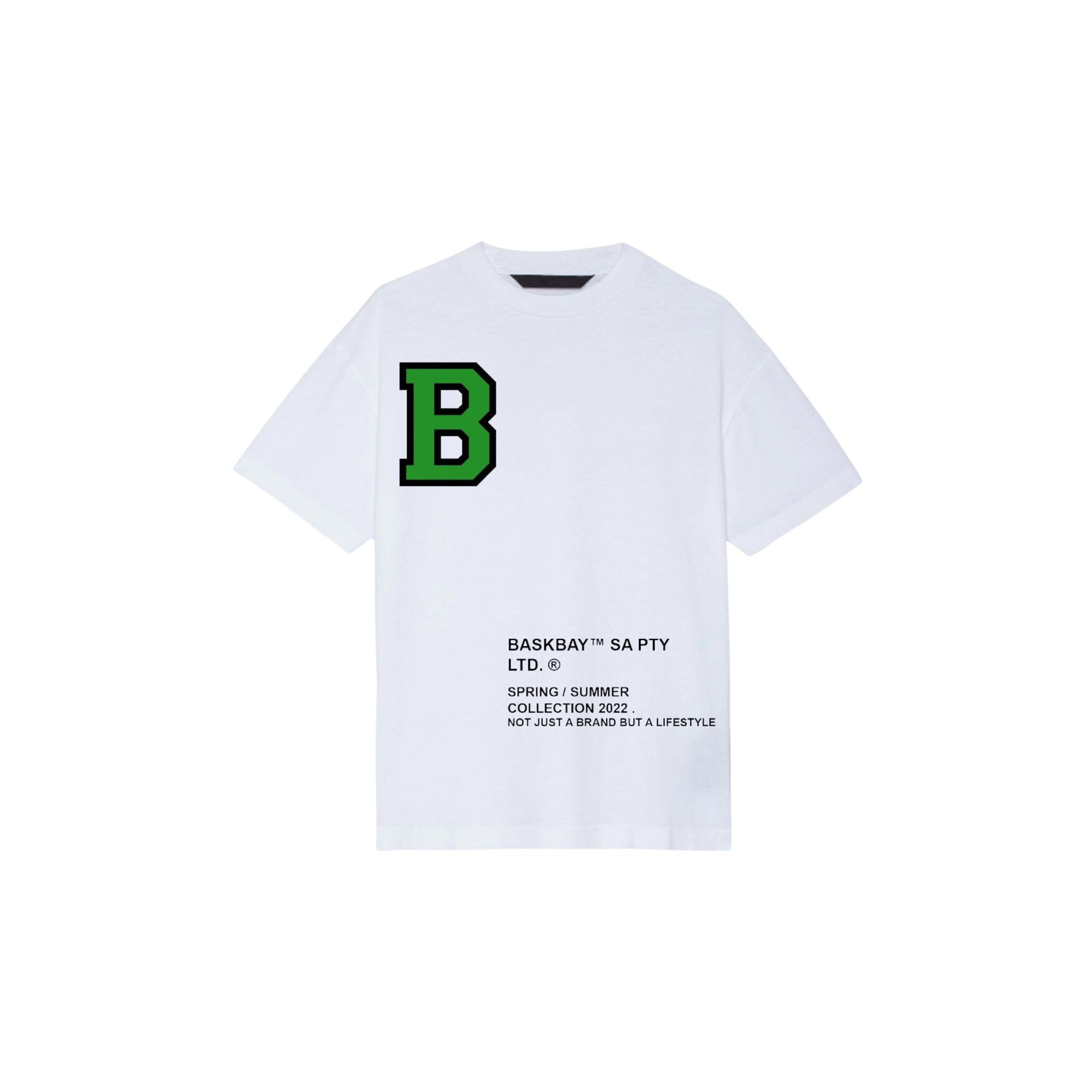 Buy Local BASKBAY Classic White Tee | LUTO